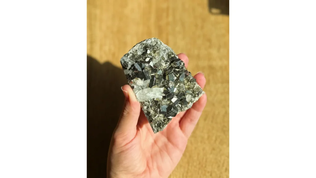 Heart of the Alpha King ~ Pyrite Specimen🧙‍♂️ - Mystic MoonLight